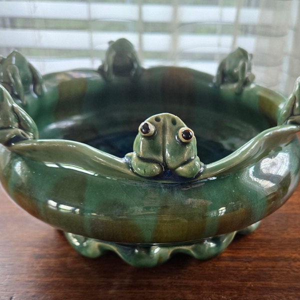 Frog Planter - Etsy