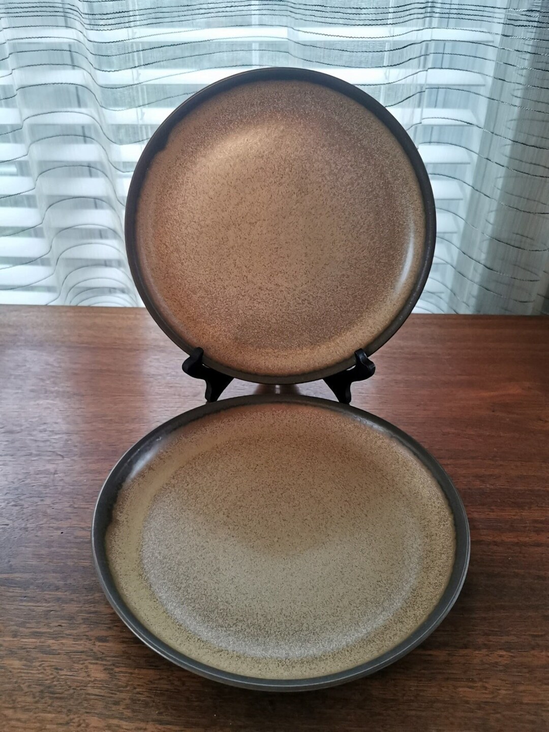 Denby Romany Brown Dinner Plates Set of 2 Vintage English - Etsy