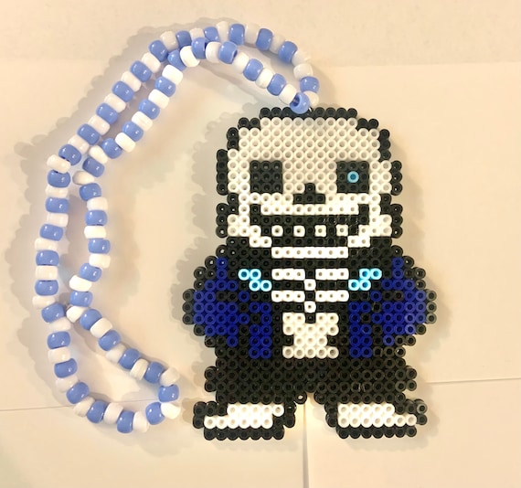 Undertale Sans Pixel Art Perler Beads Collectibles Art & Collectibles ...