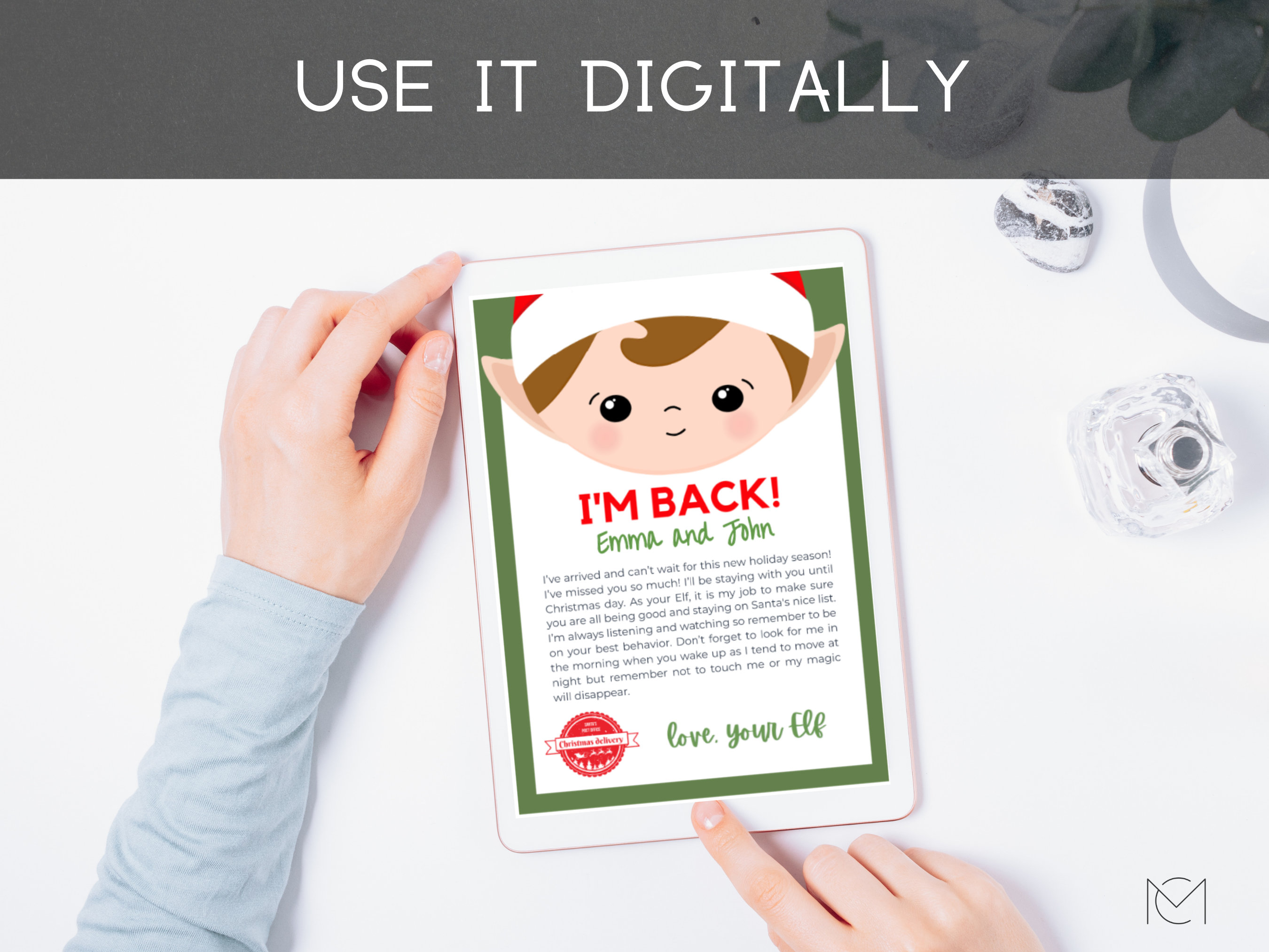 Elf Letter Printable Christmas Elf Elf Welcome Letter Elf - Etsy