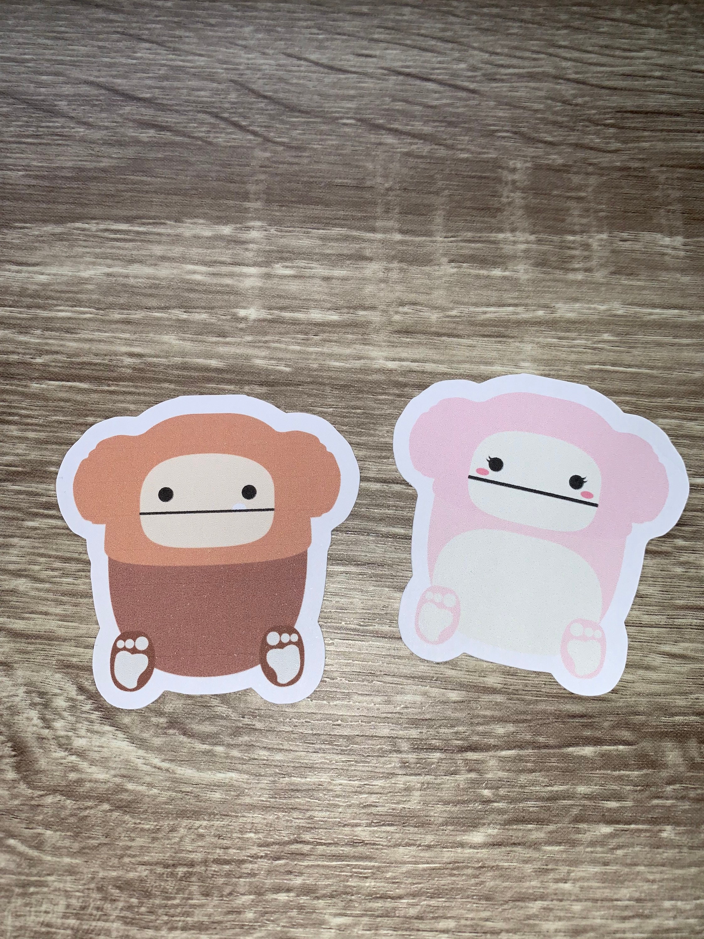 Yeti Pack Squishmallow Inspired Stickers & Magnets | Etsy