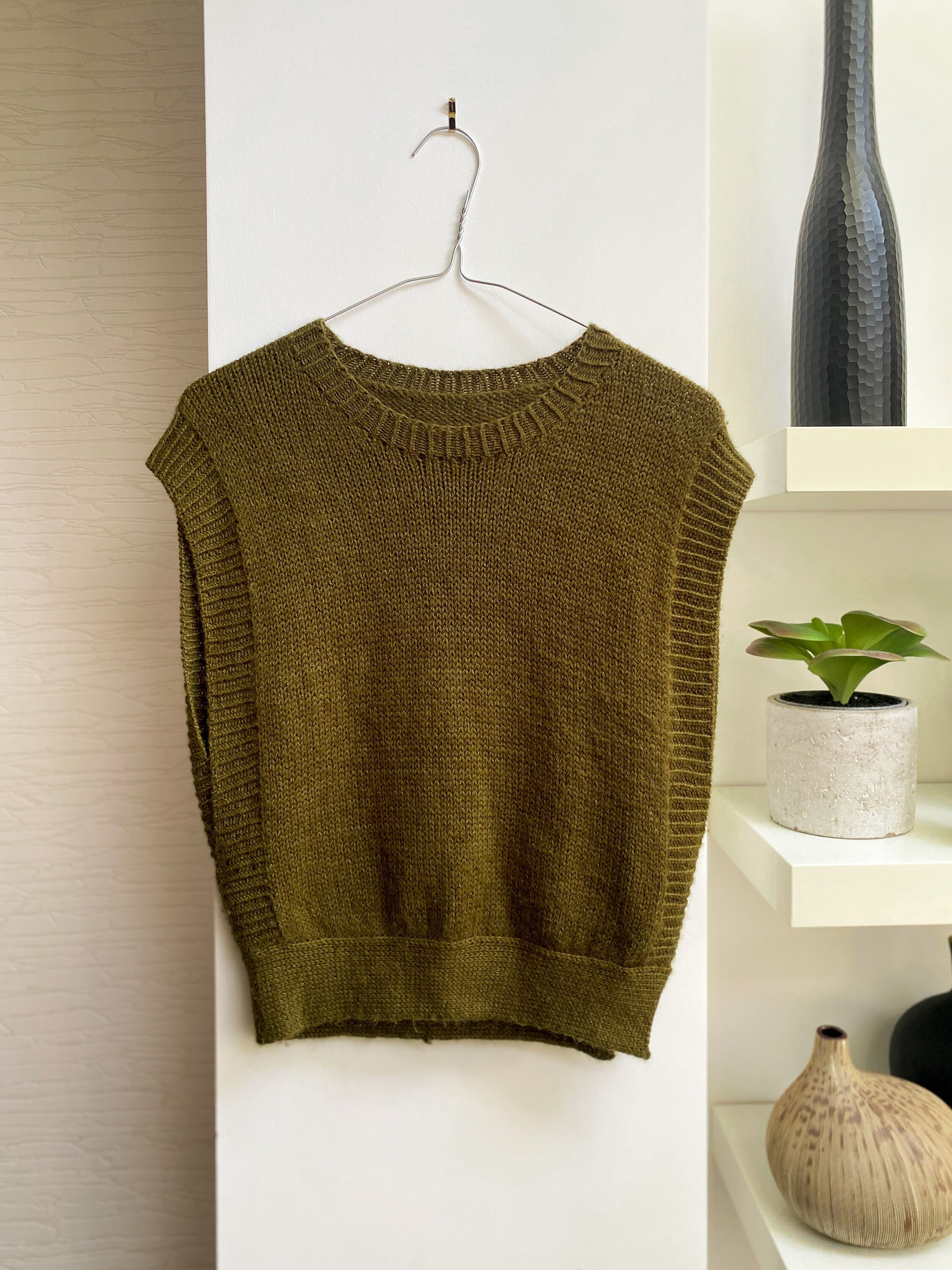 Serene Vest (english) Knitting Pattern PDF - Etsy
