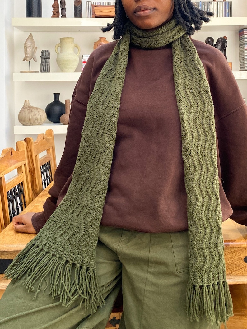 Vector Scarf Knitting Pattern - Etsy