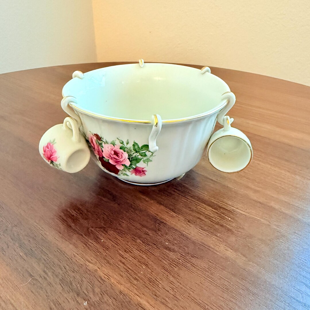 Vintage Formalities Victorian Rose Collection Tea Cup and Saucer - Etsy