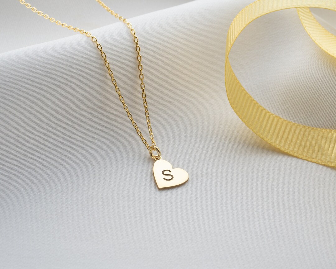 Custom Engraved Heart Necklace Special Heart Pendant - Etsy