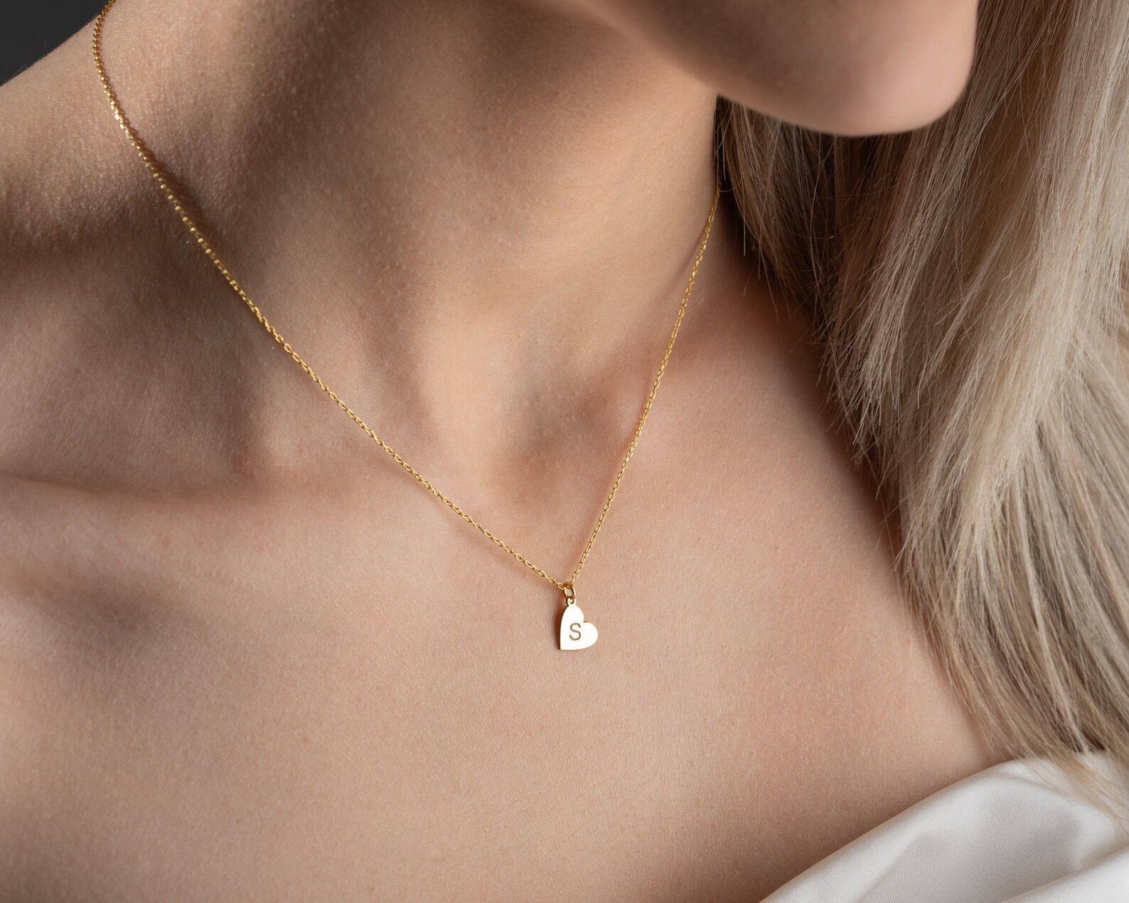 Custom Engraved Heart Necklace, Special Heart Pendant, Heart-shaped ...