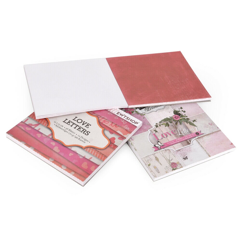 Ewtshop 3 X Motif Pads With 36 Sheets Each, Design Paper, Craft Paper ...