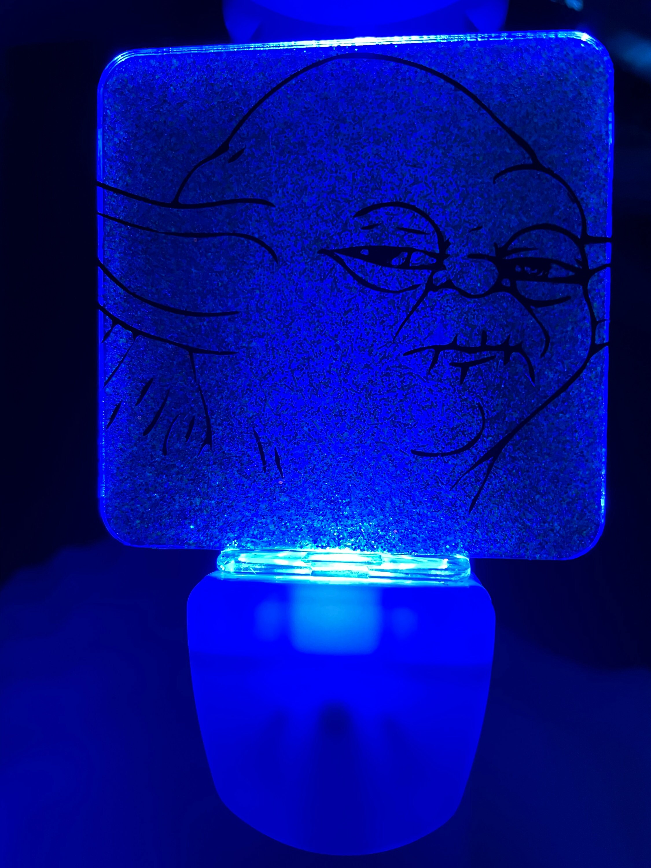 Glitter LED Plug in Night Lights Bts LED Plug in Night Light - Etsy