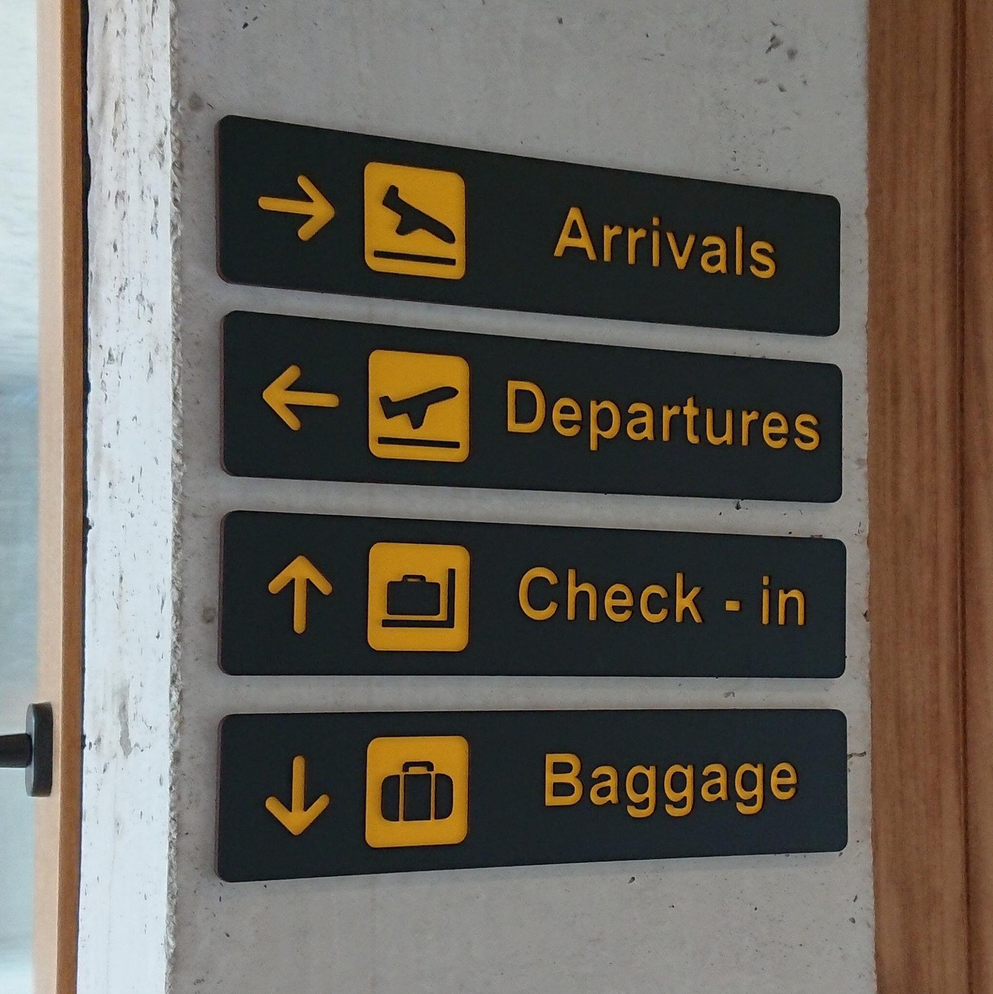 Airport Signage Posters, Airport Sign, Aviation, Theme Travelers, Room ...