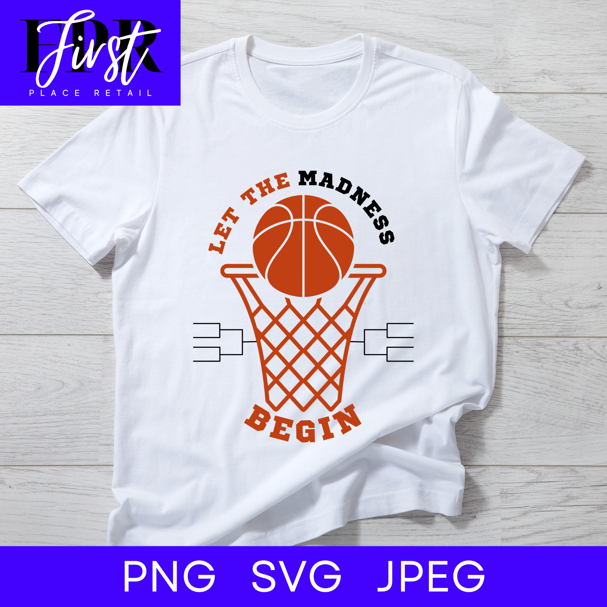 March Madness Svg Cut File, Printable Png and Jpeg for Iron on Transfer ...