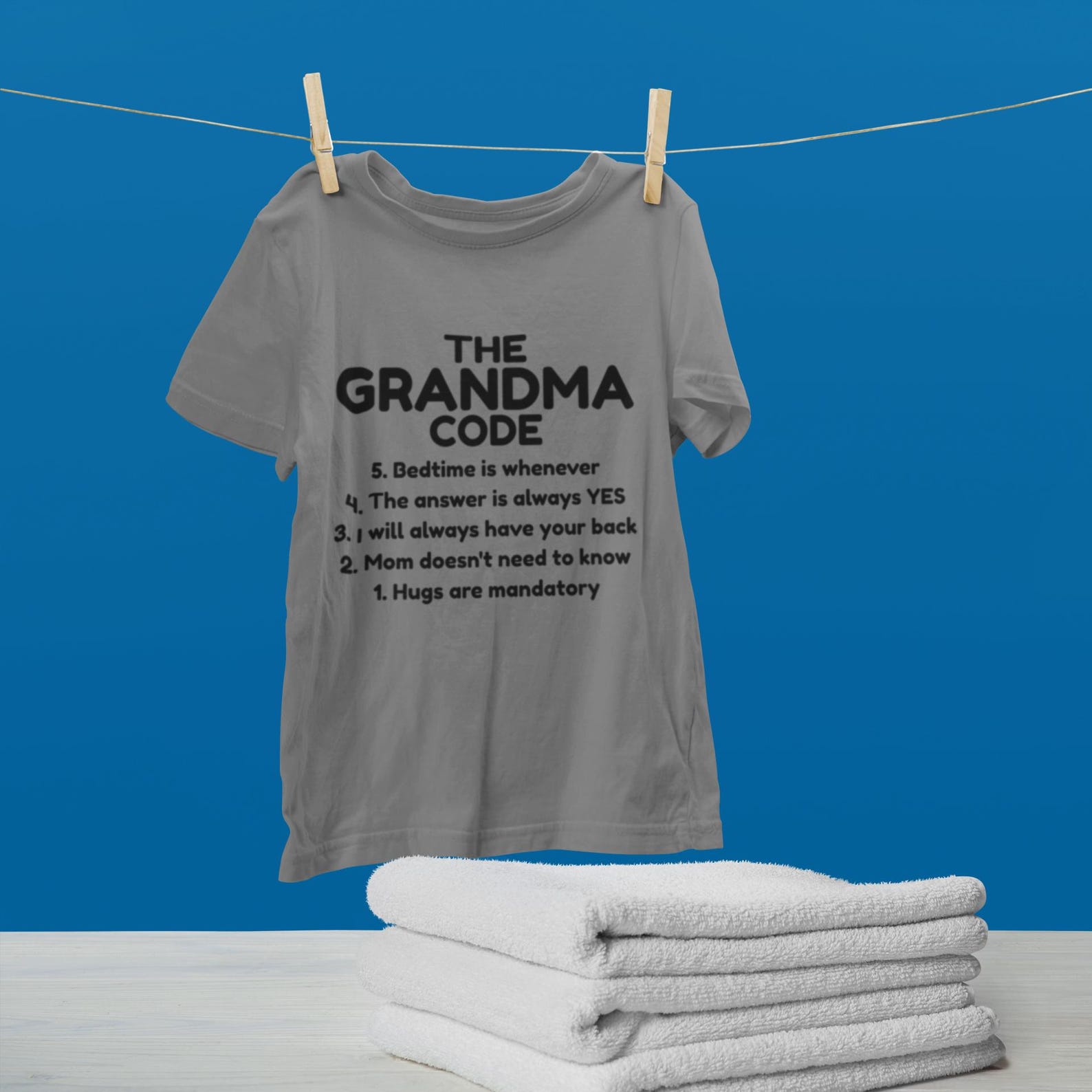 The Grandma Code SVG Cut File, Printable Png and Jpeg for Iron on ...