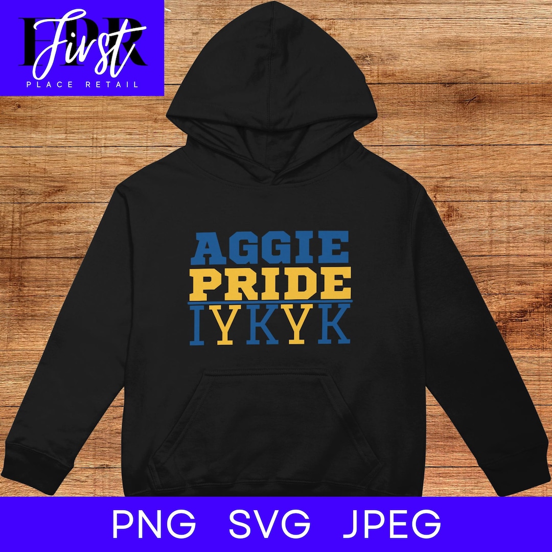 NC A&T SU and Aggie Pride IYKYK Svg Cut File, Printable Png and Jpeg ...