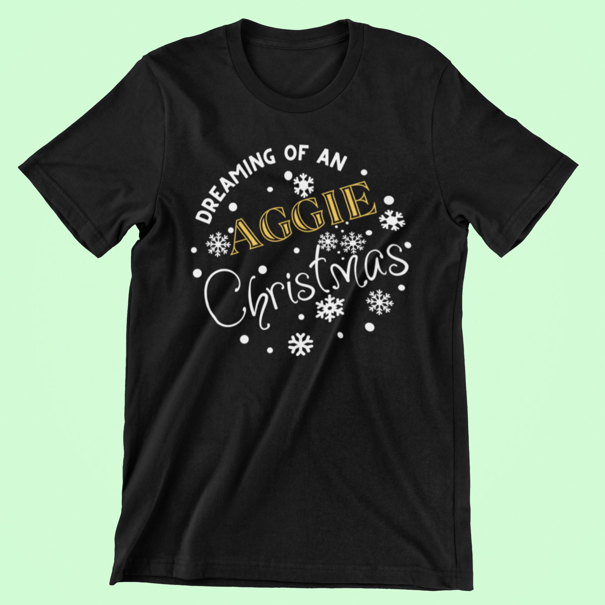 Aggie Christmas SVG Cut File Printable Png and Jpeg for Iron - Etsy