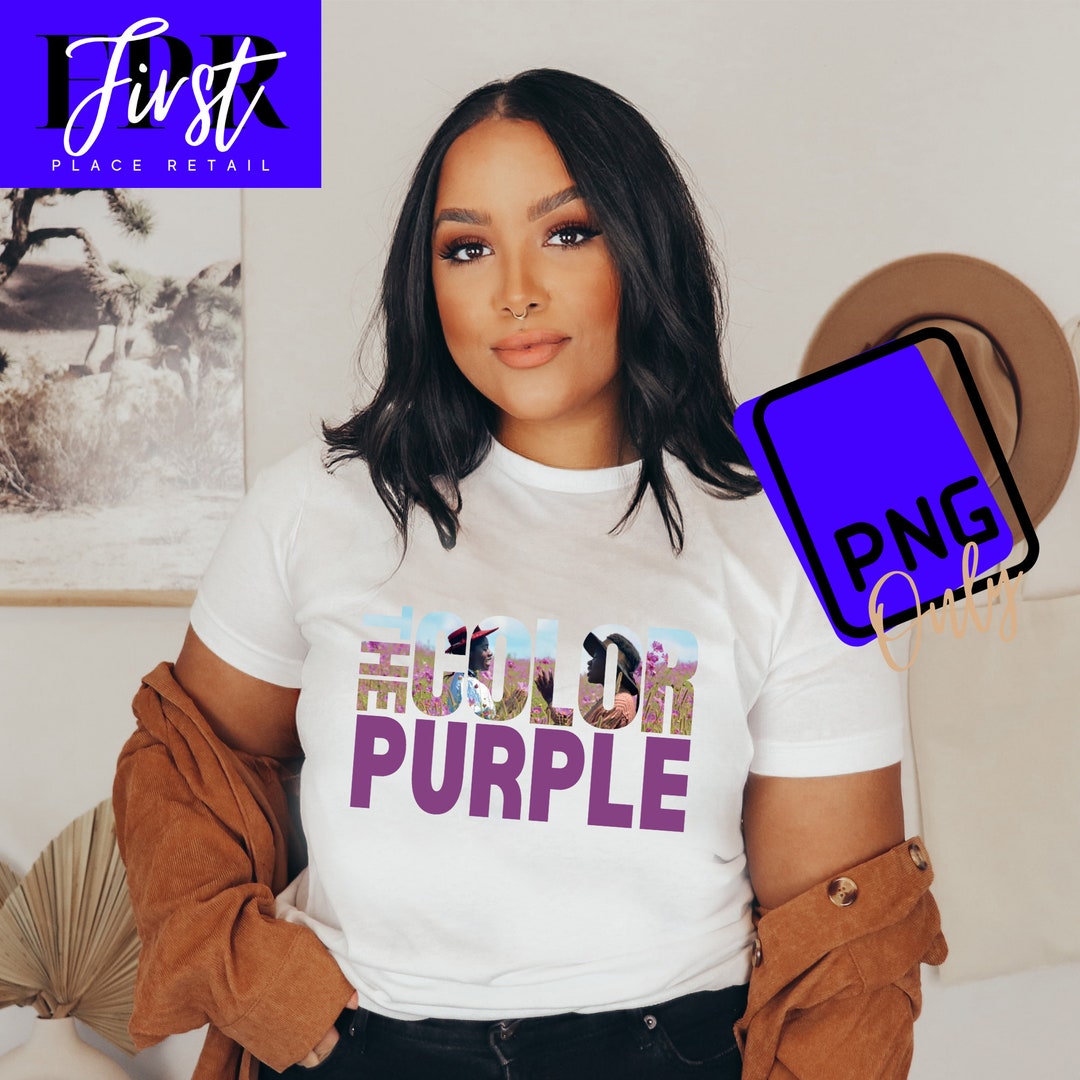 The Color Purple Printable Png ONLY for Iron on Transfer. Instant ...