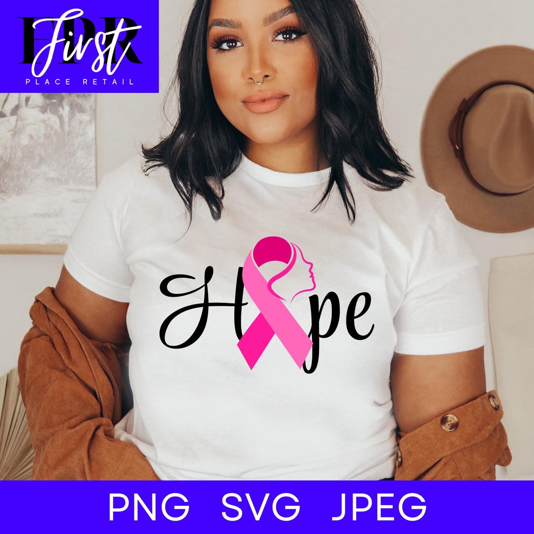 Hope SVG Cut File, Printable Png and Jpeg for Iron on Transfer. Instant ...