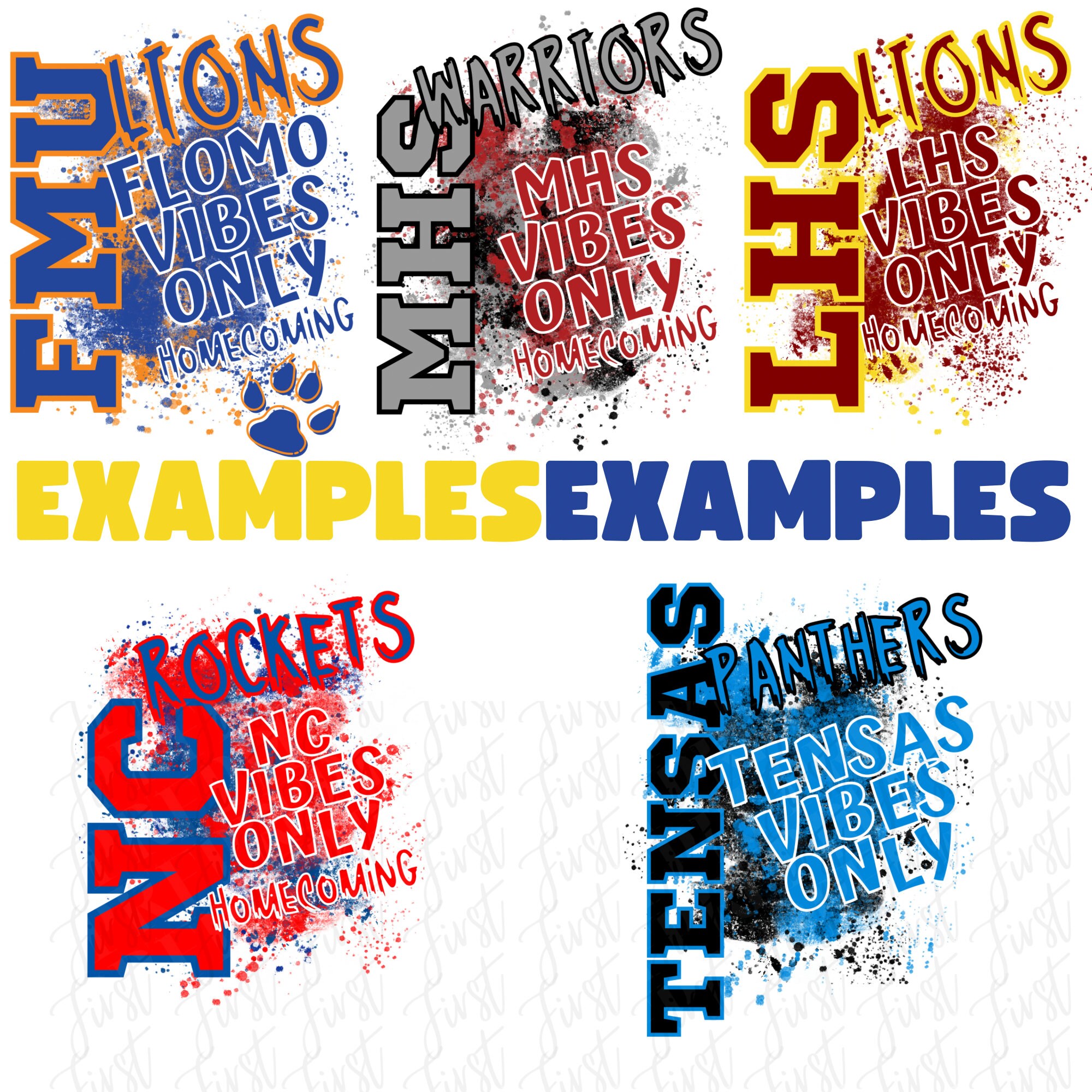 Custom Homecoming Vibes Only - Printable Png ONLY for Iron on Transfer ...