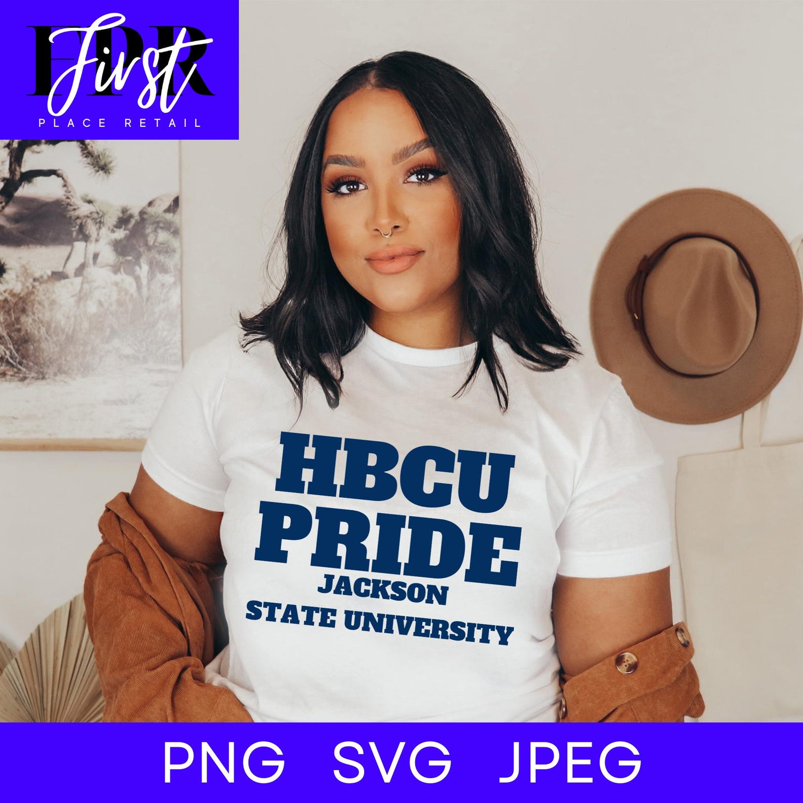 HBCU Pride Jackson State University SVG Cut File, Printable Png and ...