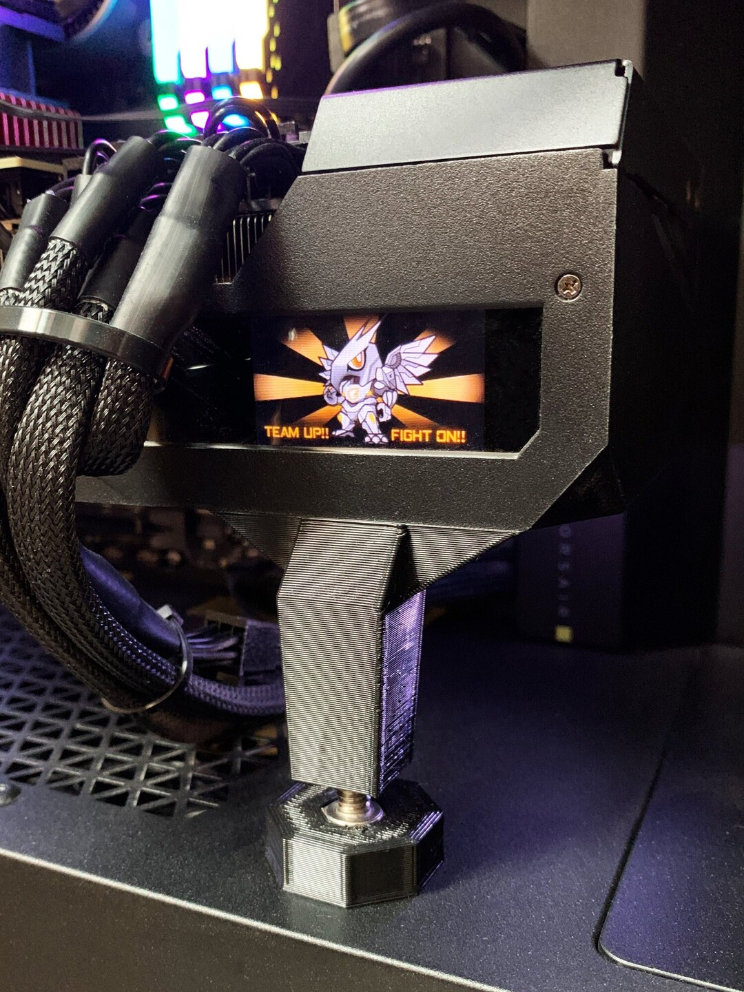 Anti GPU Sag Adjustable Graphics Card Support Brace Stand With Metal Anti GPU Sag Adjustable Graphics Card Support Brace Stand With Metal