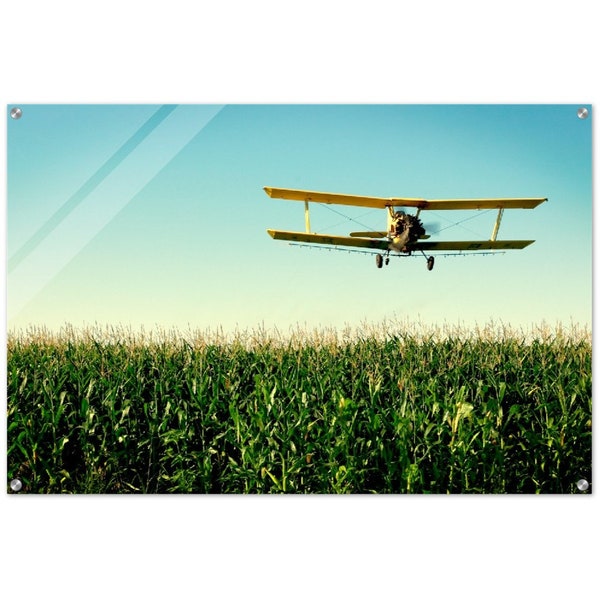 Biplane Metal Decor - Etsy