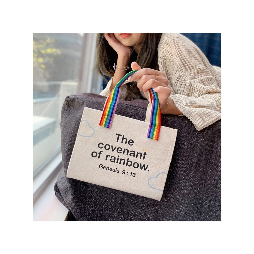 Creative Christian Bible / Book Cover A5 Size Canvas With Silk Screen ...