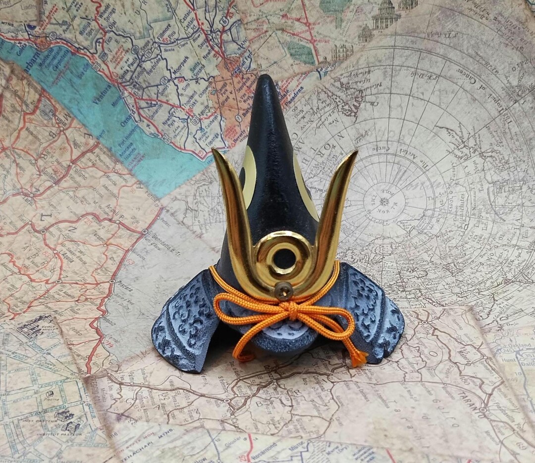 Vintage Mini KABUTO SAMURAI HELMET ~ Free Shipping - Etsy