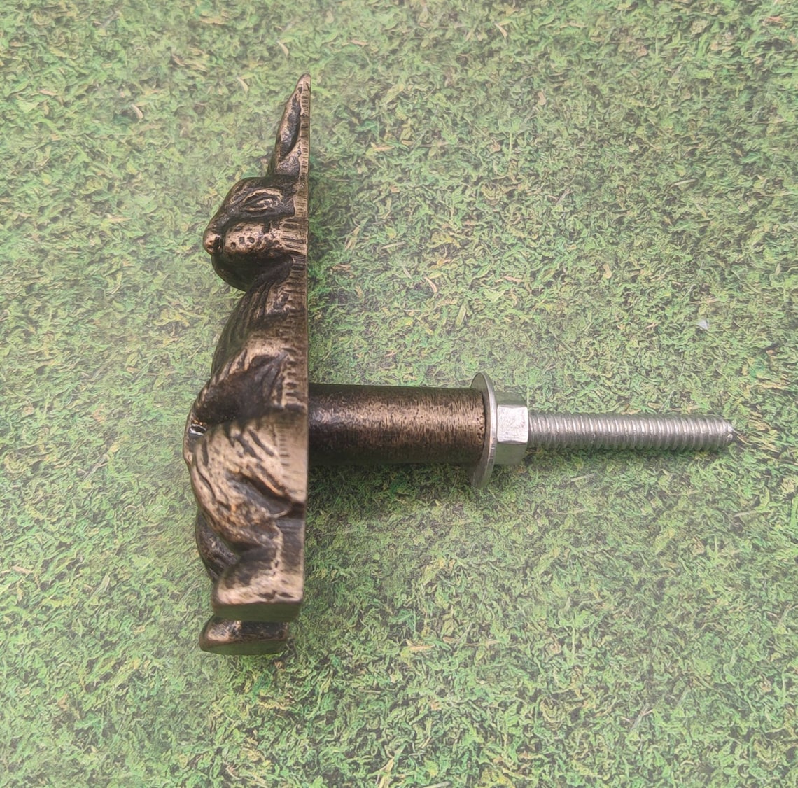 RABBIT DRAWER KNOBS Bunny Hardware Coat or Hat Hook - Etsy