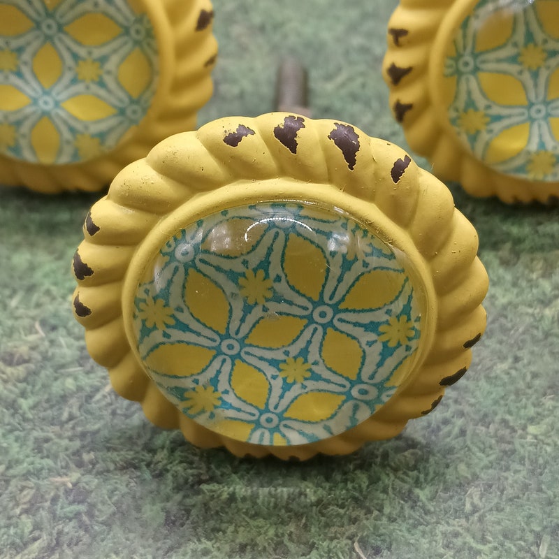Yellow Knob - Etsy
