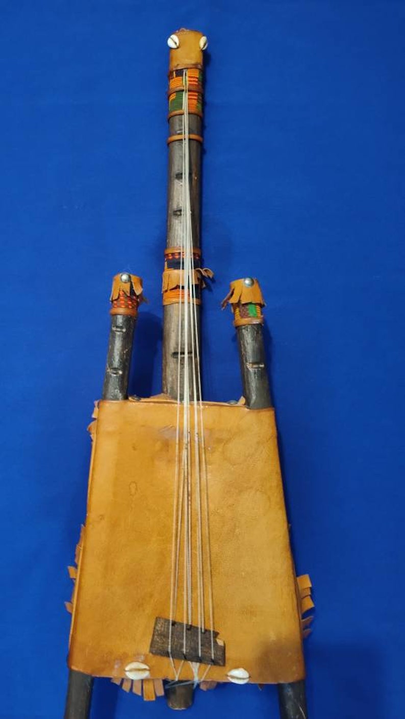Traditional AFRICAN KORA INSTRUMENT African Art Ghana Kora | Etsy