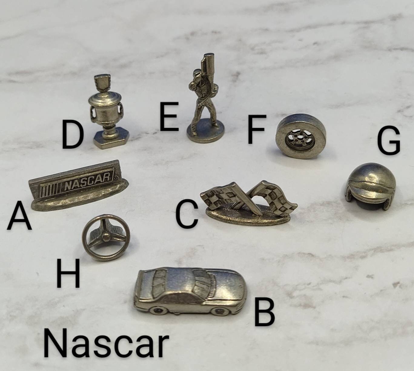 75 Assorted MONOPOLY GAME TOKENS Ms Monopoly Millennials - Etsy UK