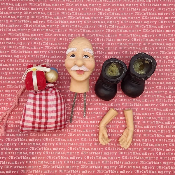Santa Doll Parts - Etsy