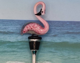 Flamingo Bottle Stopper - Etsy