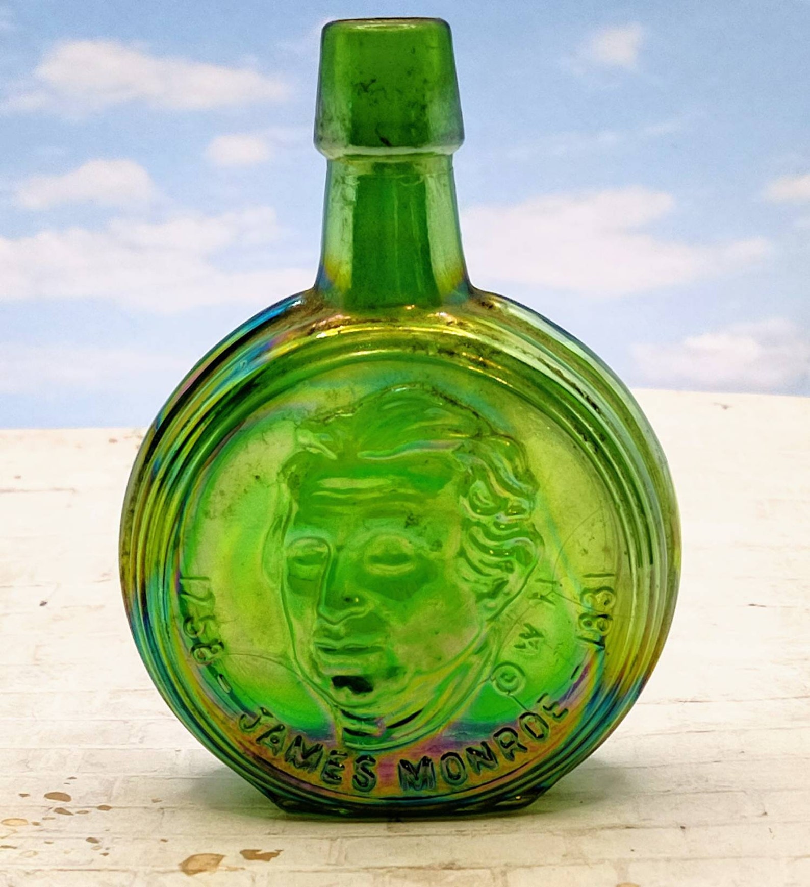 Vintage Mini WHEATON PRESIDENT BOTTLE ~ President Collectible Bottles ...