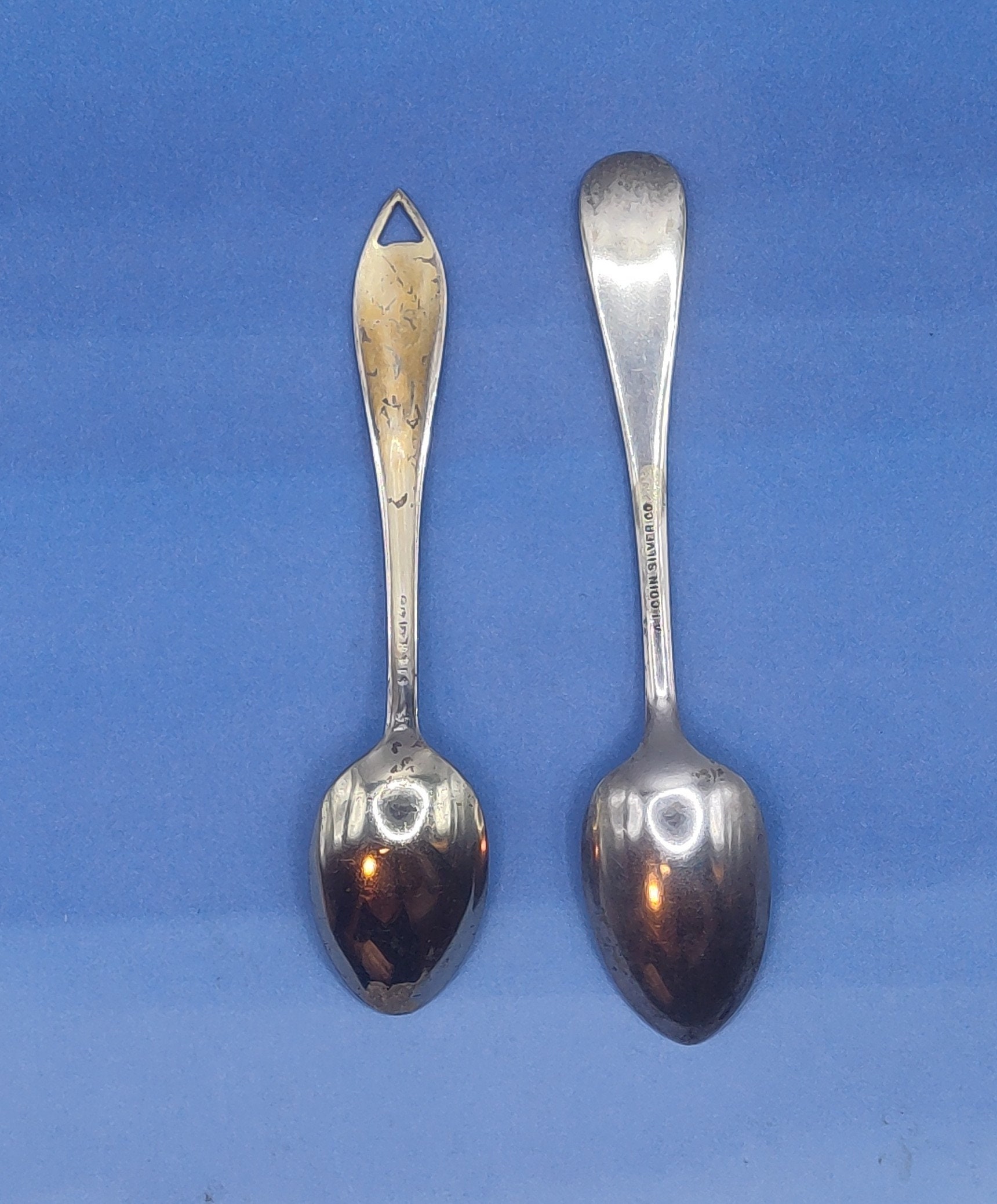 AI Coin Silver Co SOUVENIR SPOON ~ Columbus ~ Rocky Mtn Nat'l Park ...