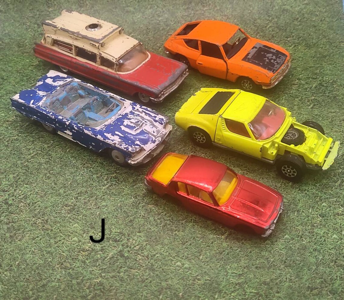 Vintage CORGI Die Cast Cars Free Shipping OBO - Etsy