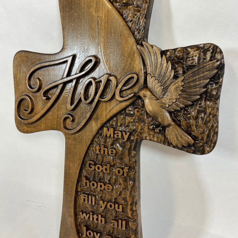 Wooden Wall Cross - Etsy