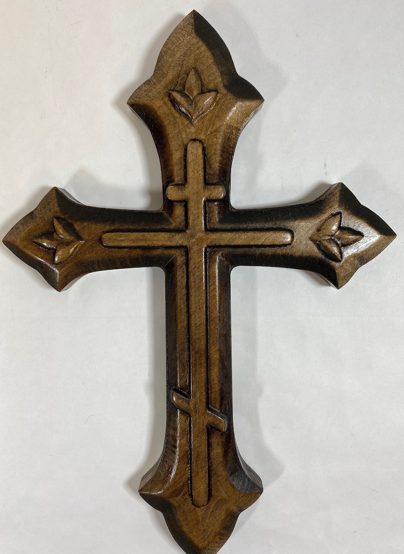 Ornate Orthodox Cross Wooden Orthodox Cross Wall Hanging - Etsy