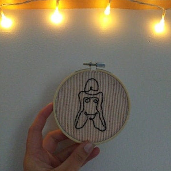 Embroidery Line Art - Etsy UK
