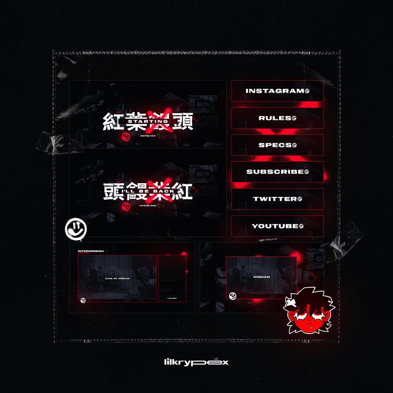 Black Discord Banner - Etsy