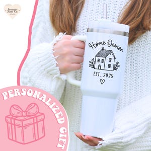 New Homeowner Tumbler 40oz New Home Gift for New Homeowners First House ...