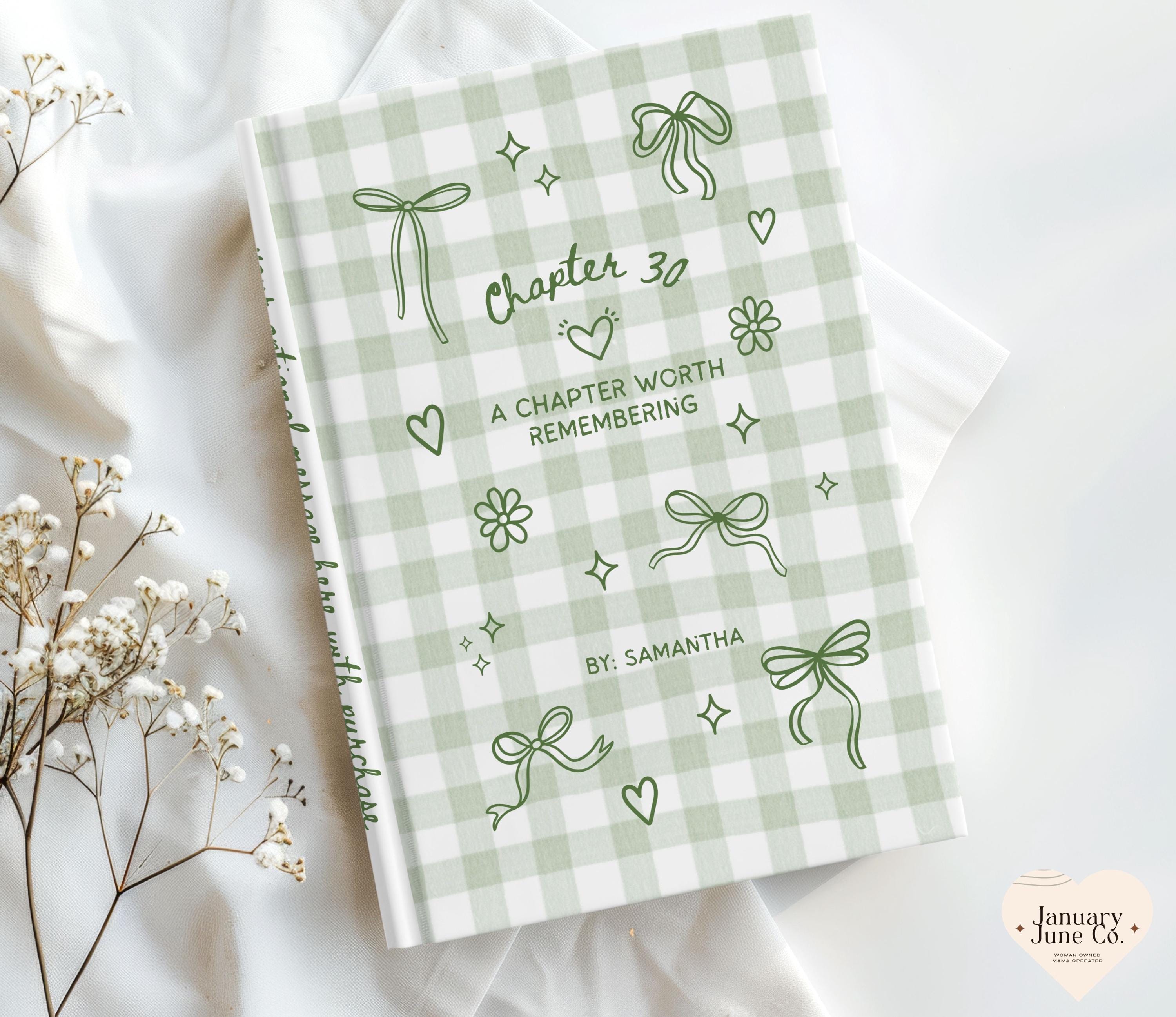 Personalized 30th Birthday Gift Chapter 30 Journal Custom Name Notebook ...