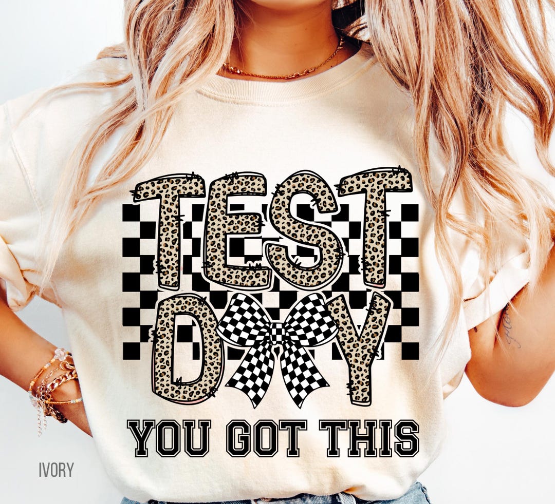 Teacher Test Day Shirt, State Testing Shirt, Teacher Testing Tee ...