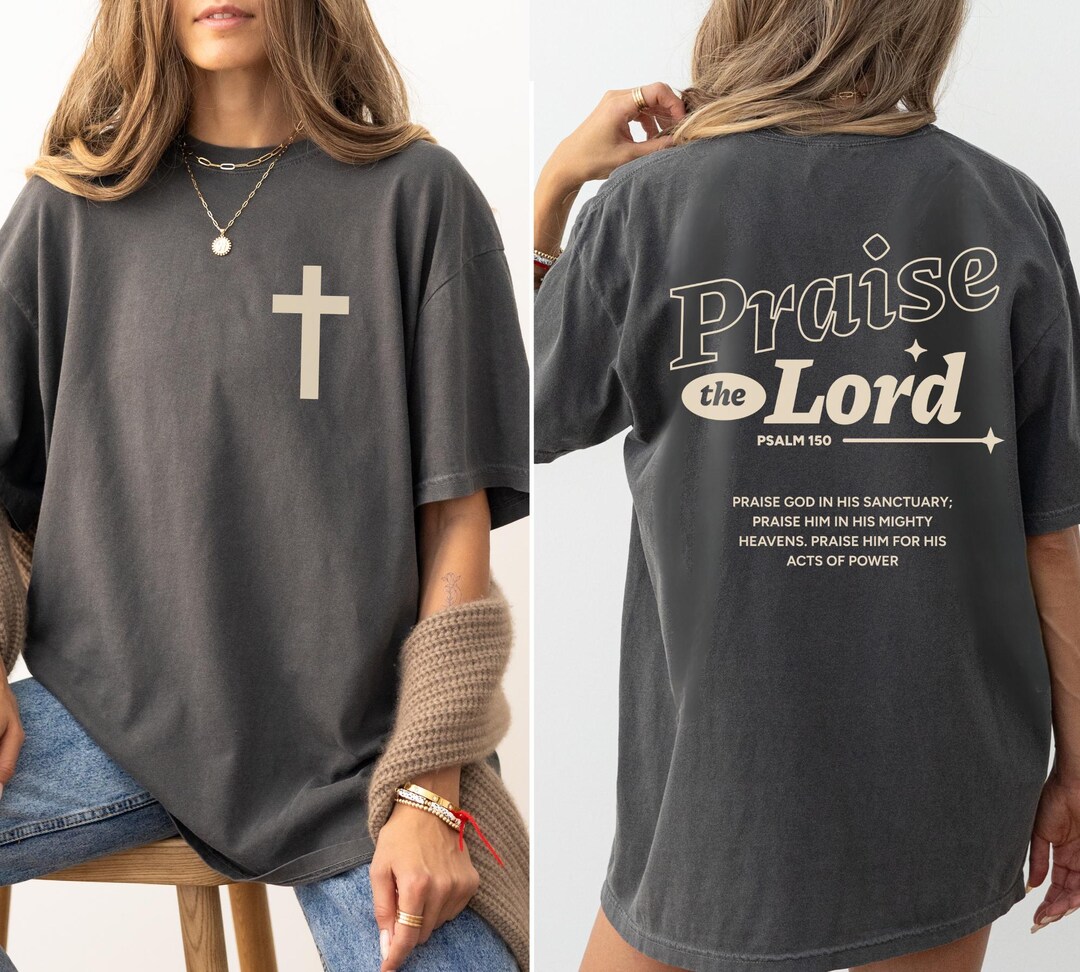 Christian Comfort Color Shirt, Bible Verse Tee, Boho Christian Apparel ...