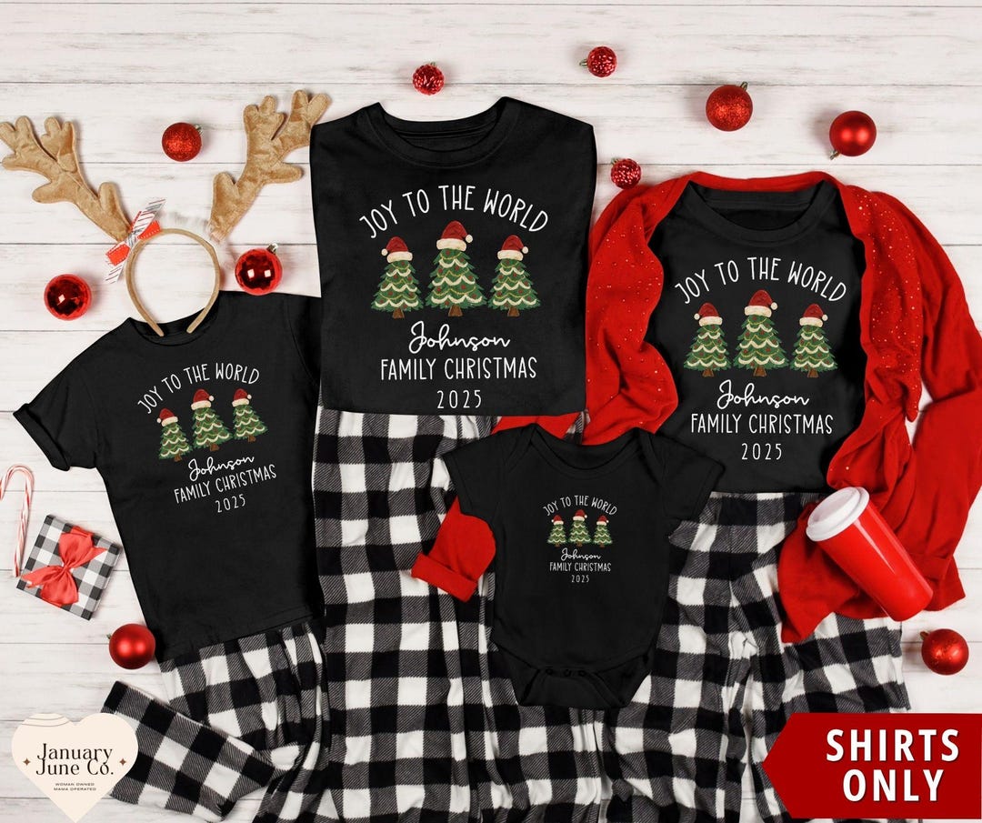 Personalized Religious Christmas Shirts Family Matching Christian ...