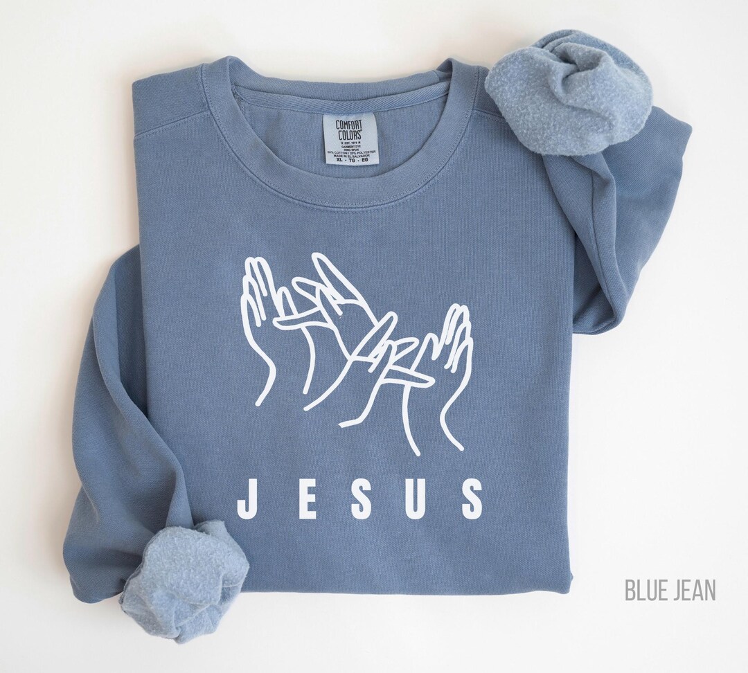 Christian ASL Shirt, ASL Sweatshirt, Jesus Shirt, American Sign ...