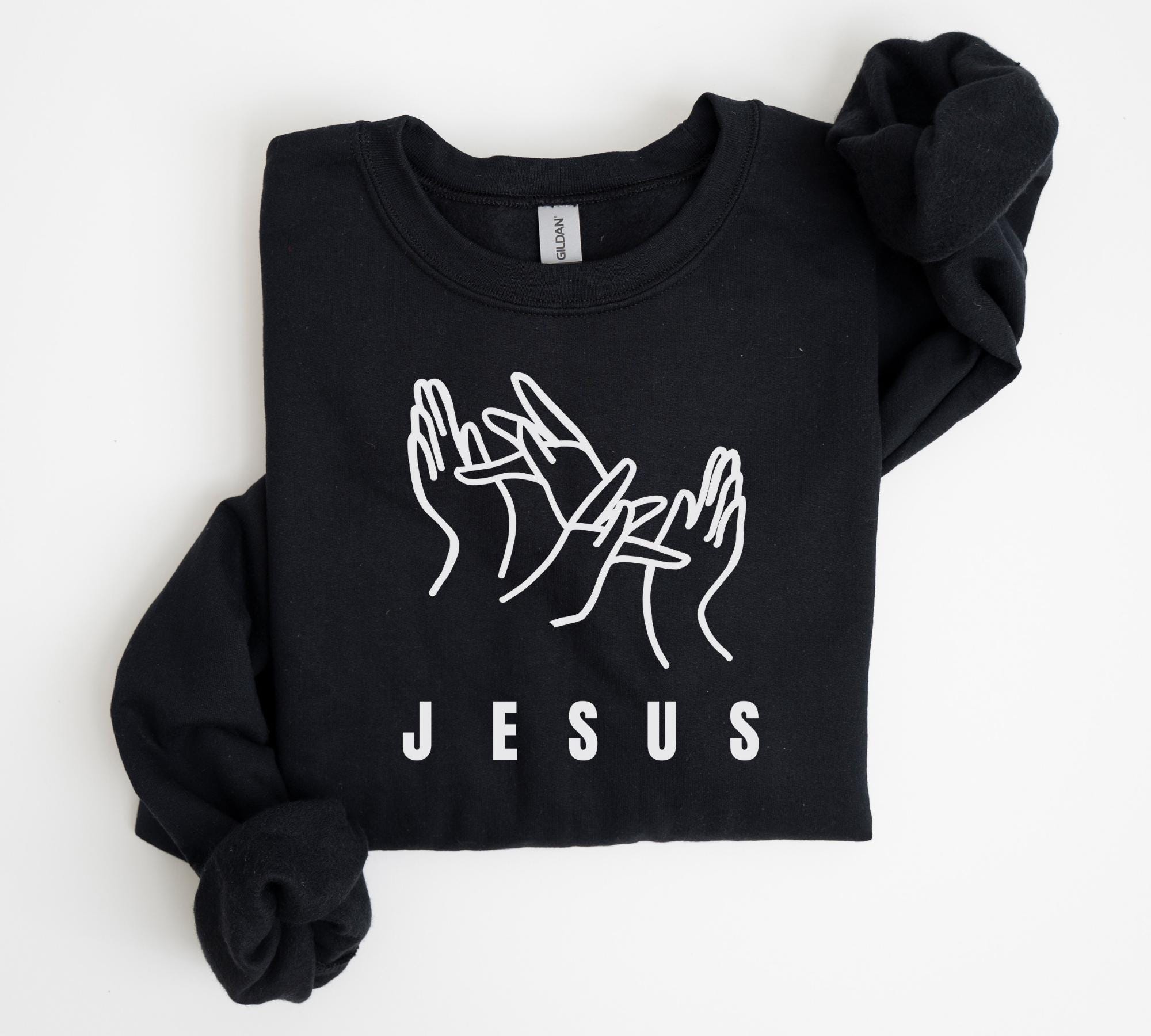 Christian ASL Shirt, ASL Sweatshirt, Yahweh Shirt, American Sign ...