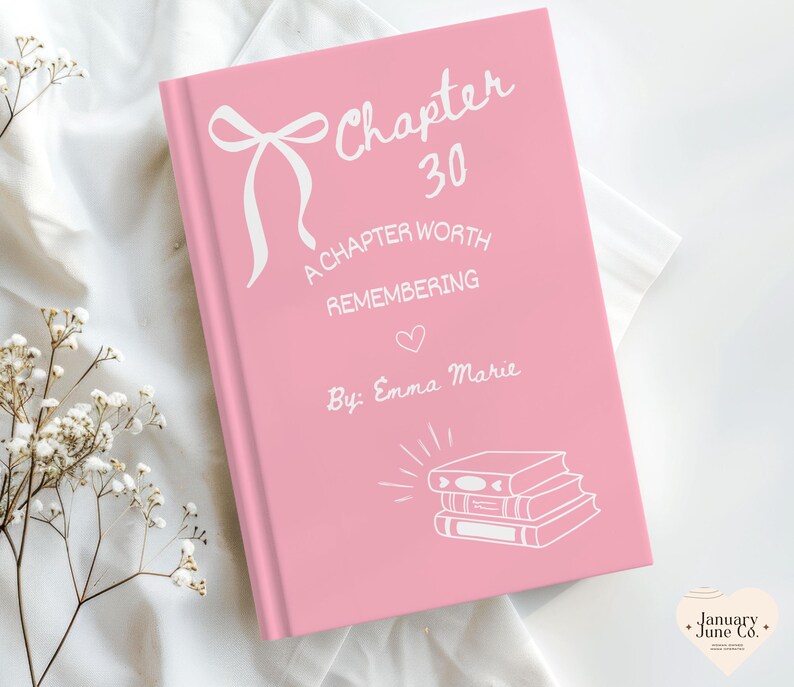 Personalized 30th Birthday Gift Chapter 30 Journal Custom Name Notebook ...