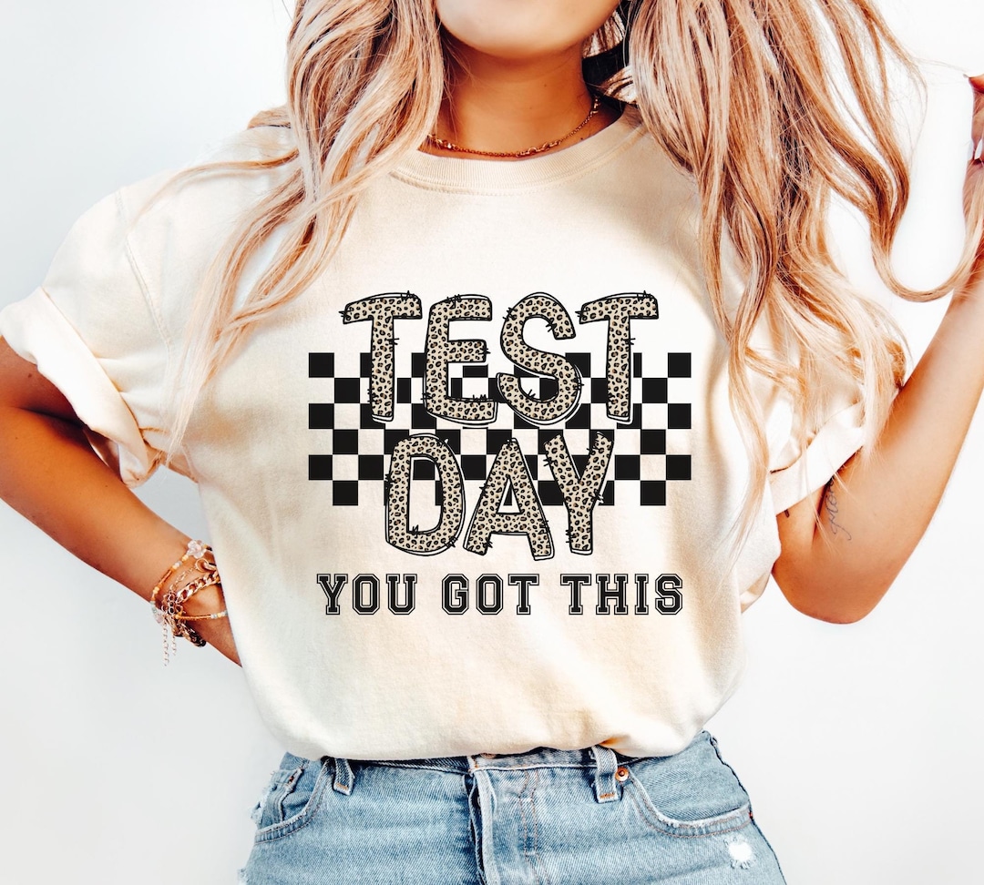 Teacher Test Day Shirt, Comfort Colors State Testing Shirt, Teacher ...