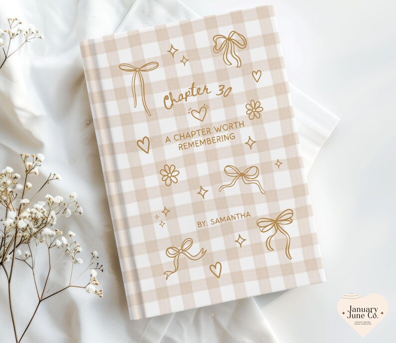 Personalized 30th Birthday Gift Chapter 30 Journal Custom Name Notebook ...