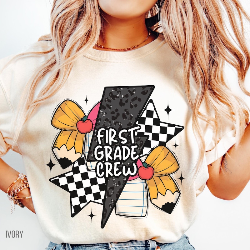 1st Grade Teacher Shirt - Etsy