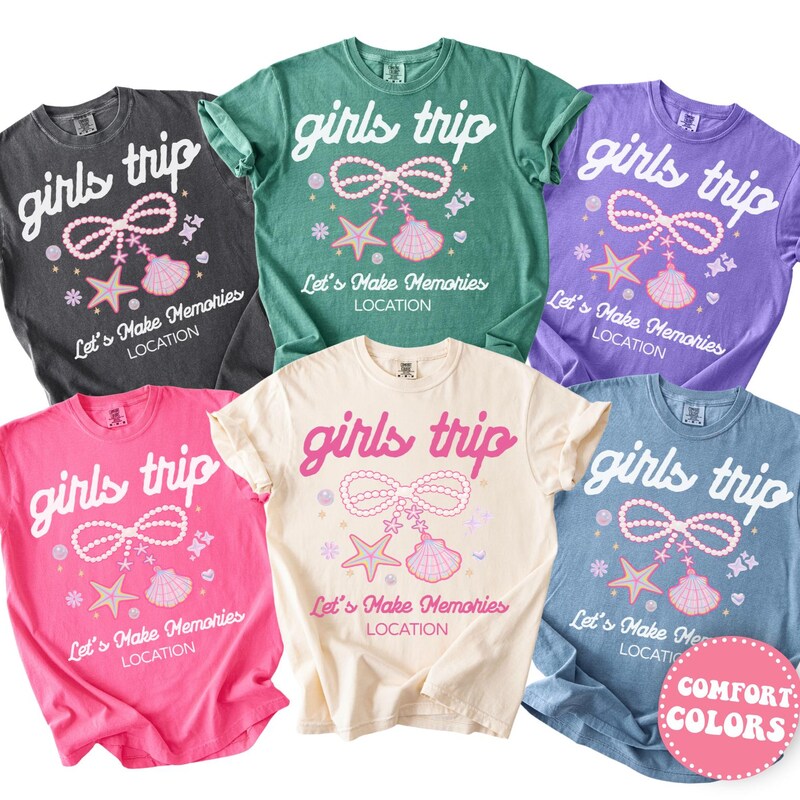 Girls Beach Trip Shirts - Etsy